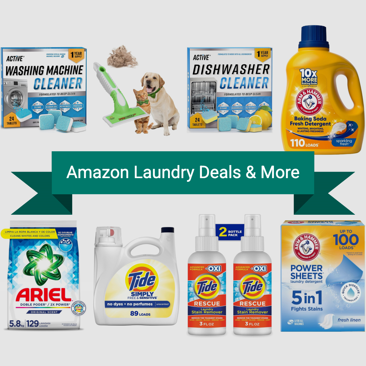 Amazon Laundry Deals & More — Updated May. 27th, 2026