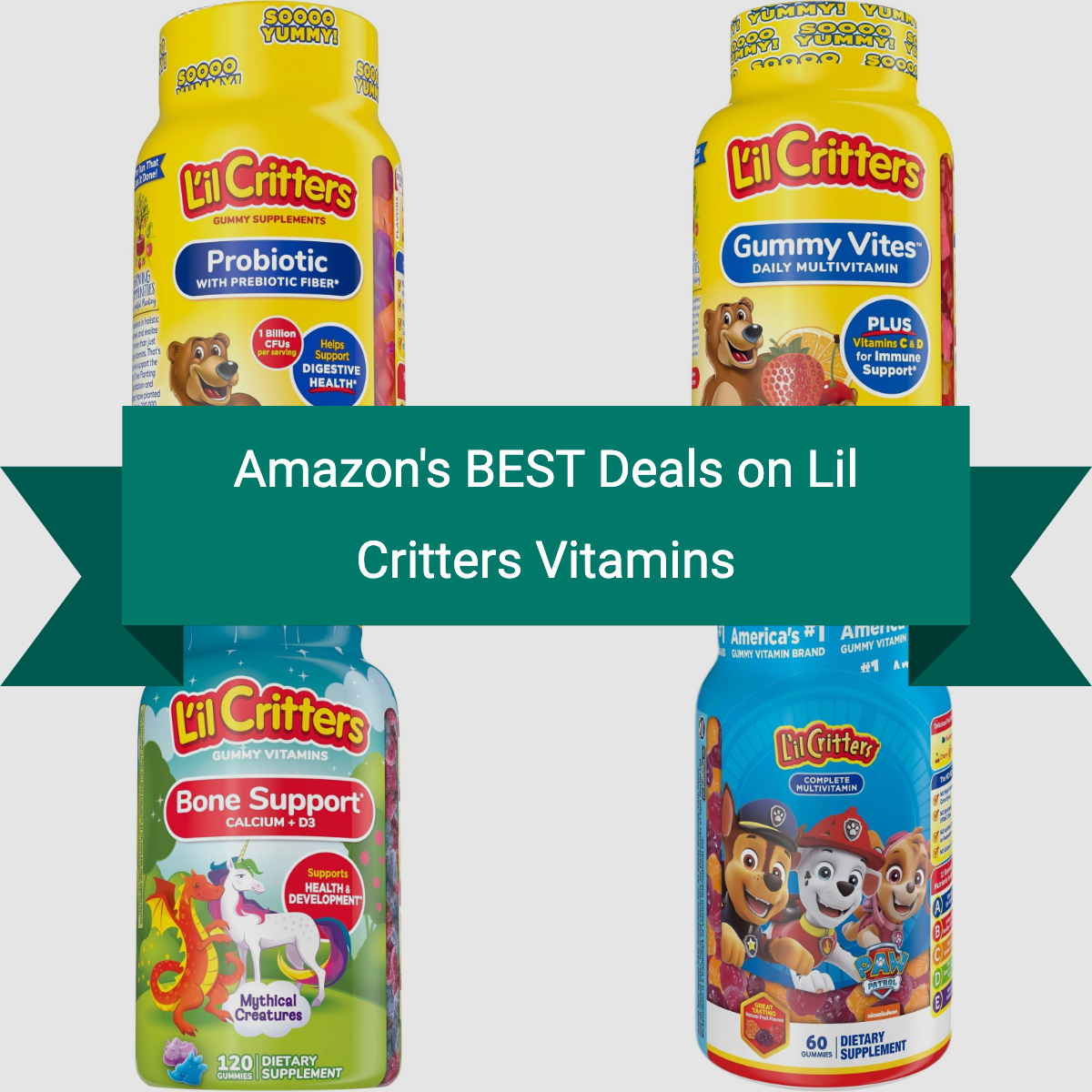 Amazon's BEST Deals on Lil Critters Vitamins — Updated Dec. 21st, 2025