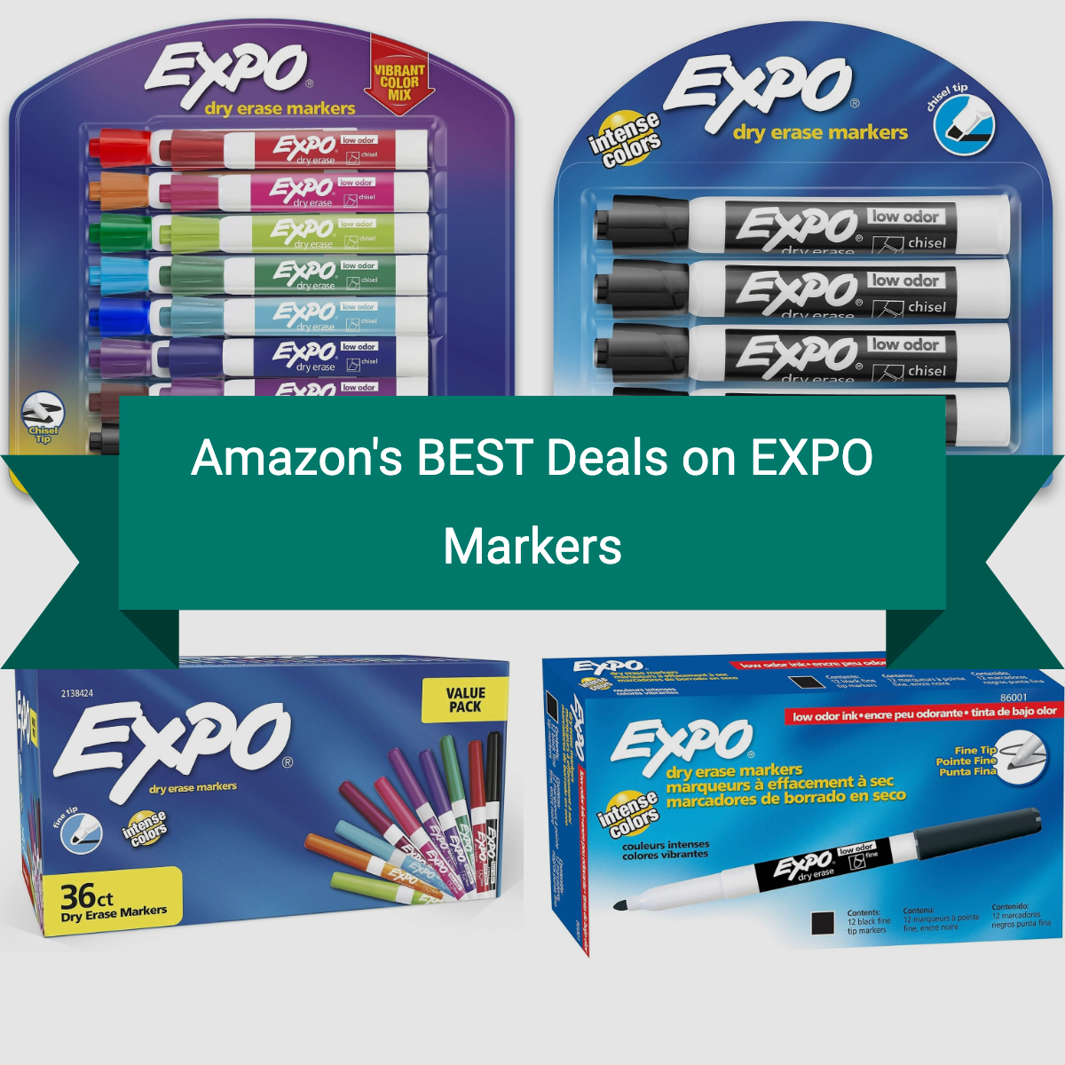 Amazon's BEST Deals on EXPO Markers — Updated Oct. 5th, 2025