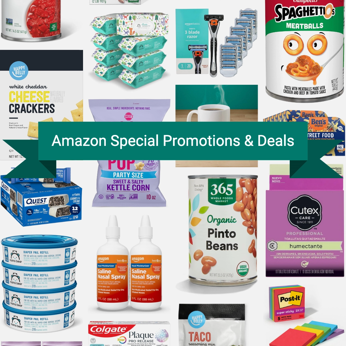 Amazon Special Promotions & Deals — Updated Dec. 31st, 2024