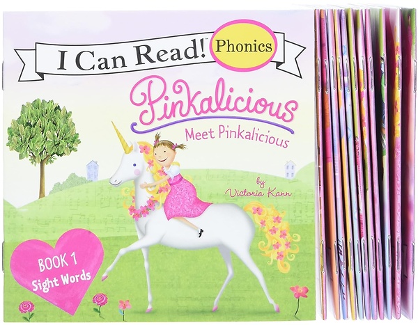 Amazon Deal on Pinkalicious 12-Book Phonics Fun!: Includes 12 Mini ...