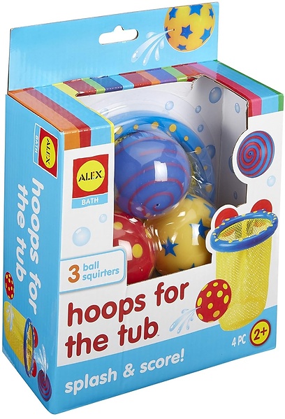 Amazon Deal on Alex Bath Hoops in The Tub Kids Bath Toy
