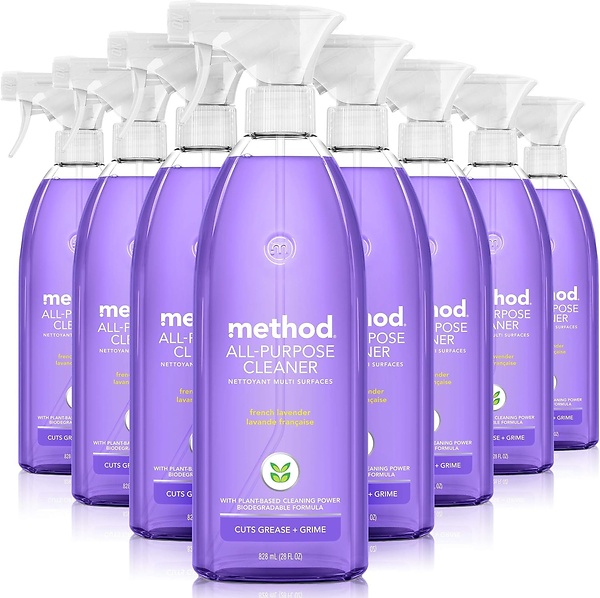 Amazon Deal on Method All-Purpose Cleaner Spray, French Lavender, Plant ...