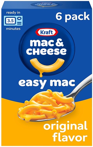 Amazon Deal on Kraft Easy Mac Original Mac & Cheese Macaroni and Cheese ...