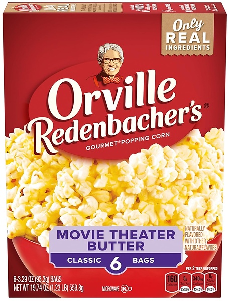 Amazon Deal on Orville Redenbacher's Microwave Popcorn, Movie Theater ...
