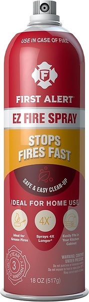 Amazon Deal on First Alert EZ Fire Spray, Extinguishing Aerosol Spray ...
