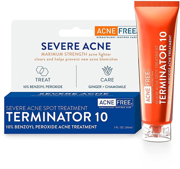 Amazon Deal on AcneFree Terminator 10 Acne Spot Treatment, Benzoyl ...