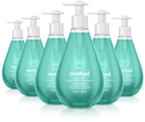 Amazon Deal on Method Gel Hand Soap, Waterfall, Biodegradable Formula ...