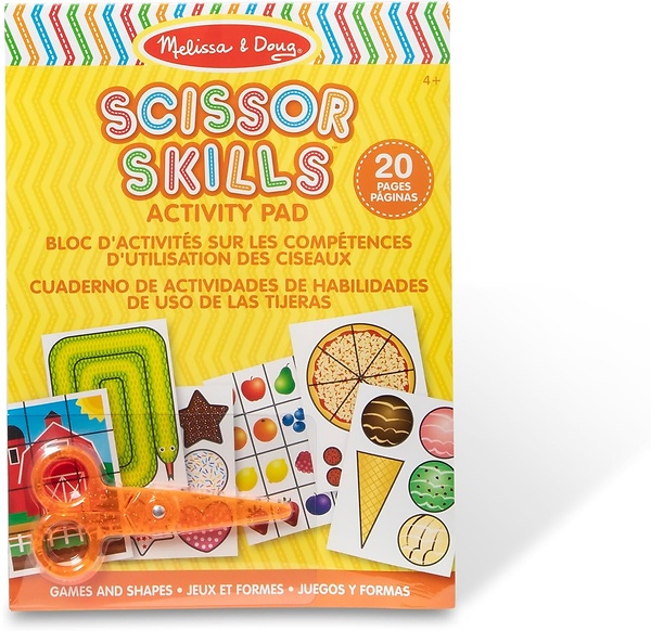 Amazon Deal on Melissa & Doug Scissor Skills Activity Book with Child ...