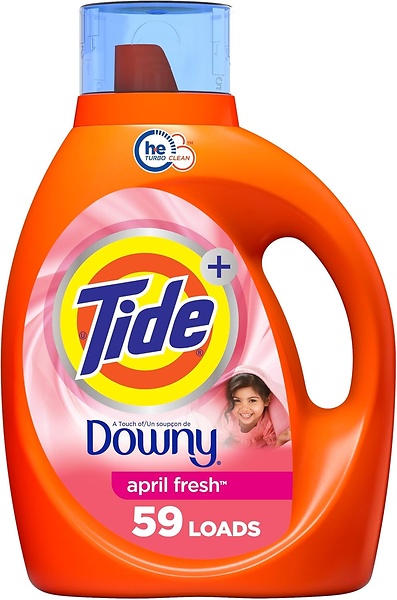 Amazon Deal on Tide with Downy Laundry Detergent Liquid Soap, High ...