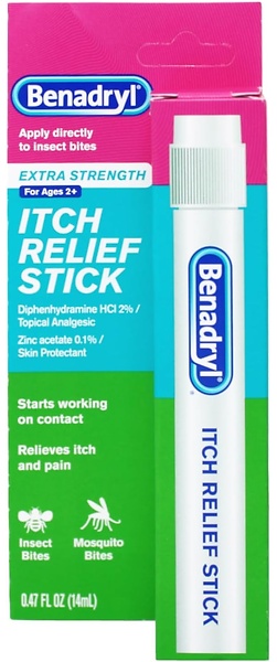 Amazon Deal on Benadryl Extra Strength Itch Relief Stick, Topical ...