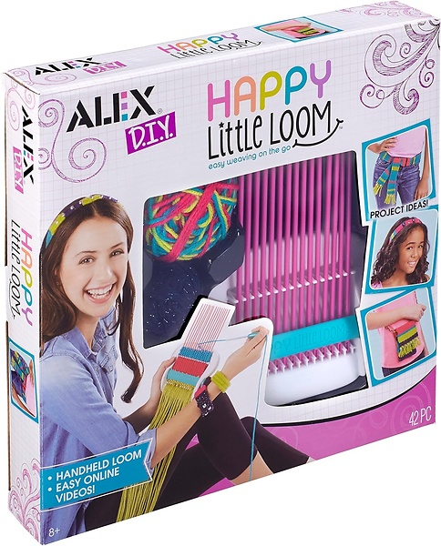 Amazon Deal on Alex DIY Happy Little Loom Kit Kids Art and Craft Activity