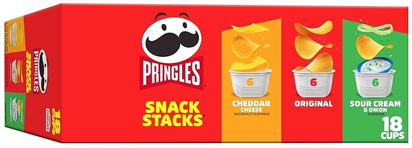 Amazon Deal on Pringles Potato Crisps Chips, Lunch Snacks, On-the-Go ...