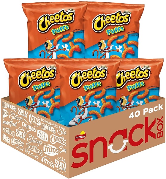 Amazon Deal on Cheetos Cheese Flavored Snacks, Puffs, 0.875 Ounce (Pack ...