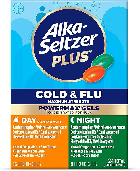 Amazon Deal on Alka-Seltzer Plus Power Max Cold and Flu Medicine, Day ...