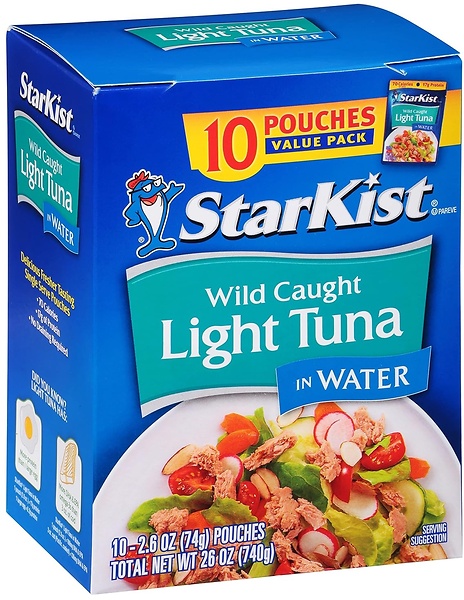 Amazon Deal on StarKist Chunk Light Tuna in Water, 2.6 Ounce (Pack of 10)