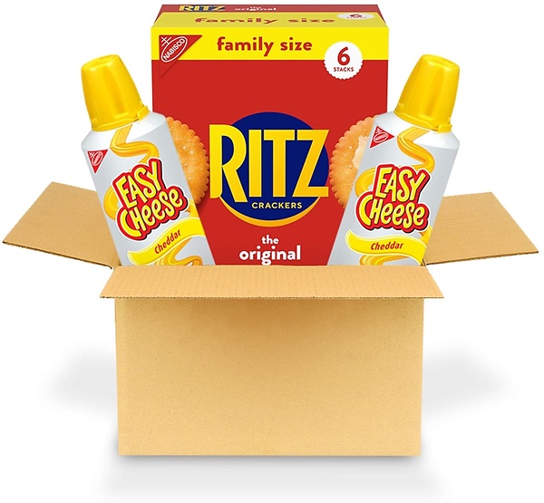 Amazon Deal on RITZ Original Crackers and Easy Cheese Cheddar Snack ...