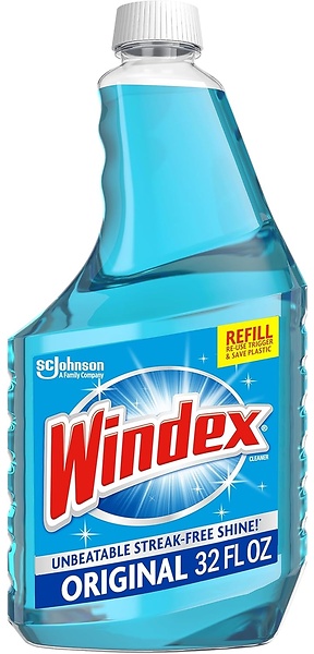 Amazon Deal on Windex Glass and Window Cleaner Spray, Original Blue ...