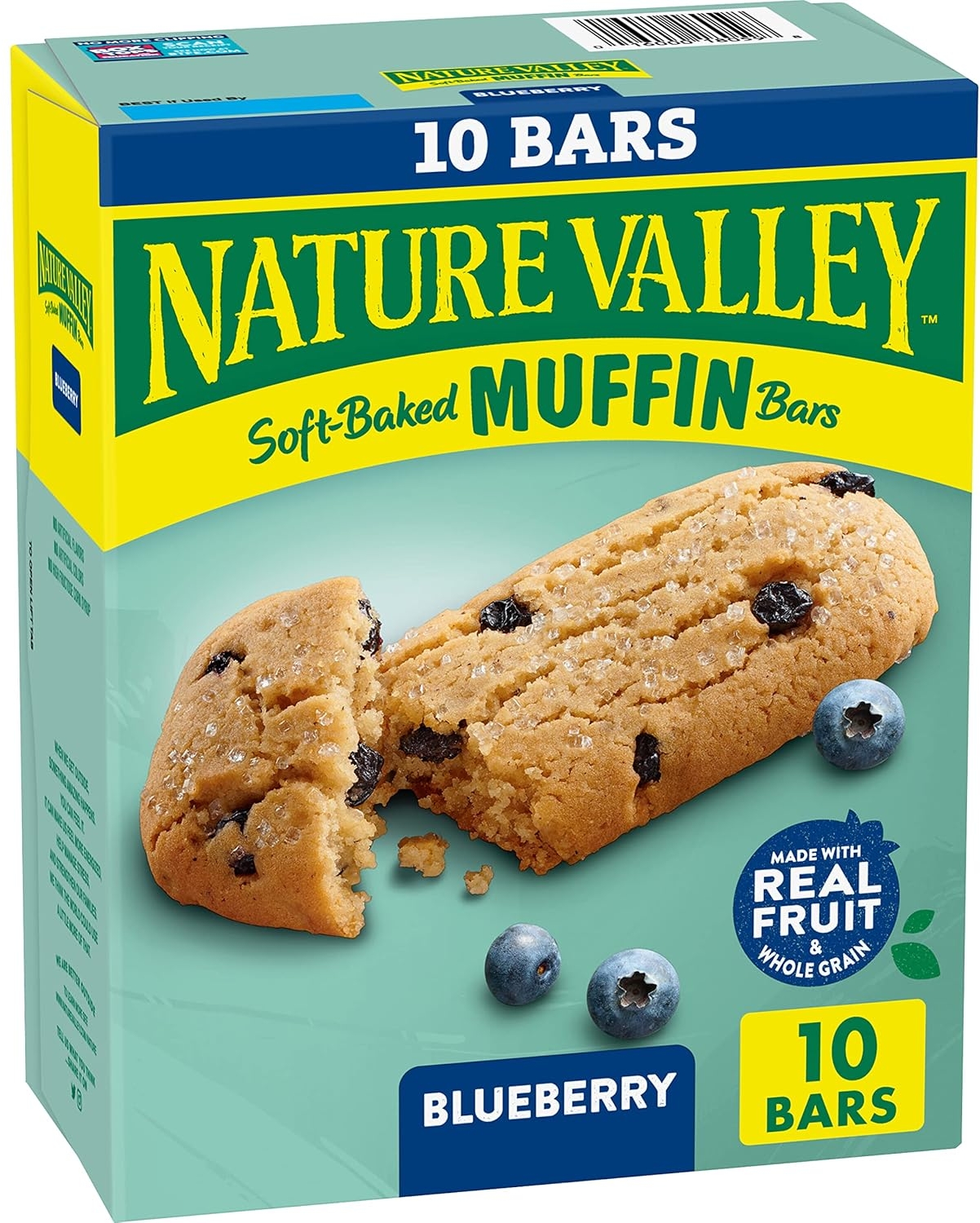Amazon Deal on Nature Valley Soft-Baked Muffin Bars, Blueberry, Snack ...