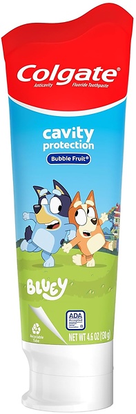 Amazon Deal on Colgate Kids Bluey Toothpaste with Fluoride, Fights ...