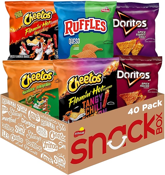 Amazon Deal on Frito Lay Cheesy Spicy Sweet Variety Pack, 1 Ounce (Pack ...