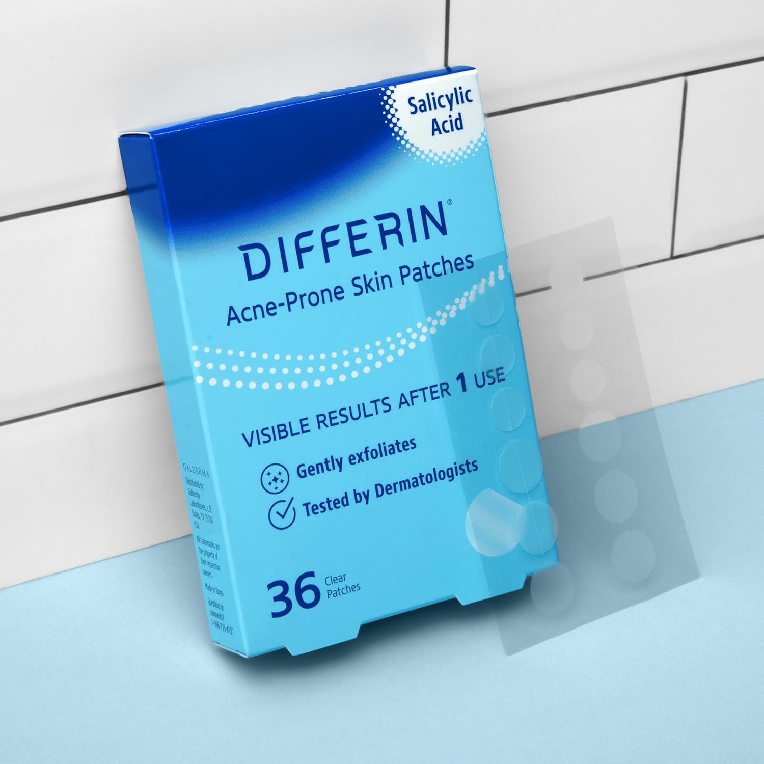 Amazon Deal on Differin Acne Patches, Salicylic Acid & Centella, Triple ...