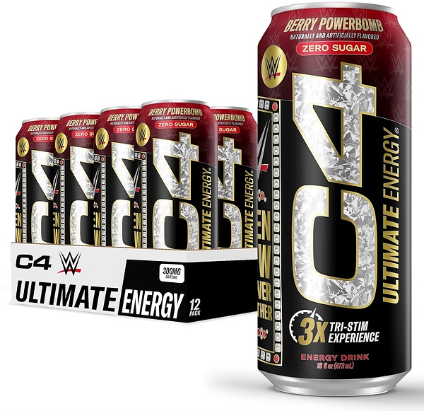 Amazon Deal on Cellucor C4 Ultimate x WWE Pre Workout Energy Drink ...
