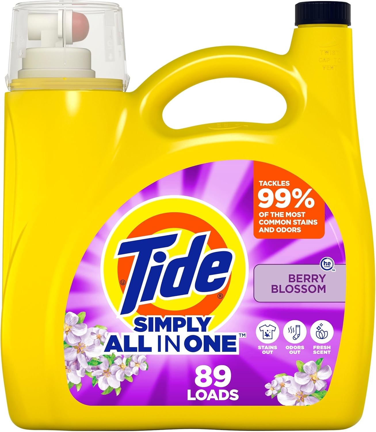 Amazon Deal on Tide Simply Clean & Fresh Liquid Laundry Detergent ...